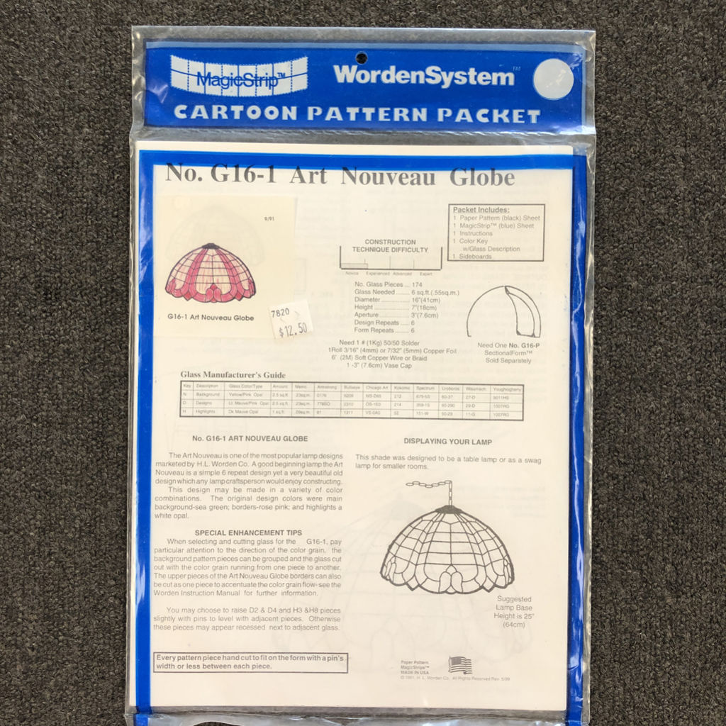 All Worden Lamp Patterns | Glass House Store - Part 8