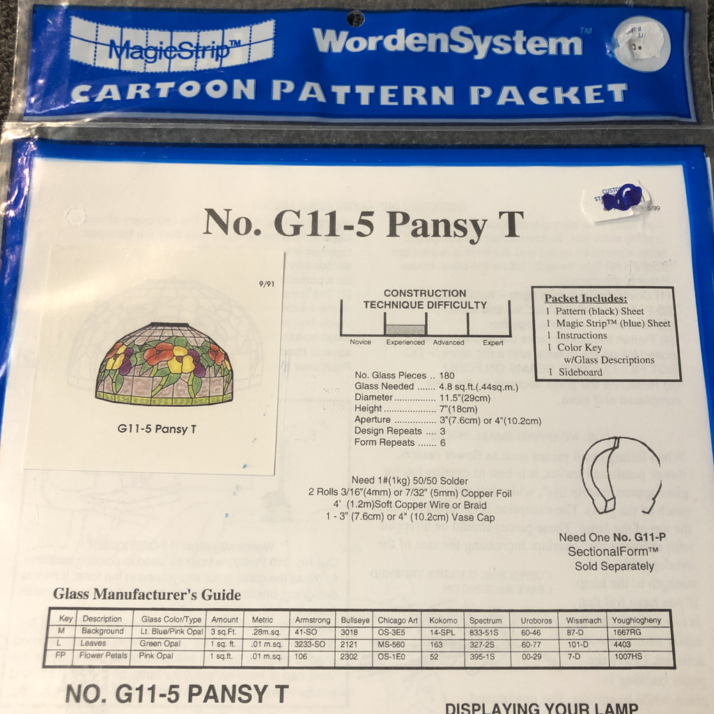 All Worden Lamp Patterns | Glass House Store - Part 8