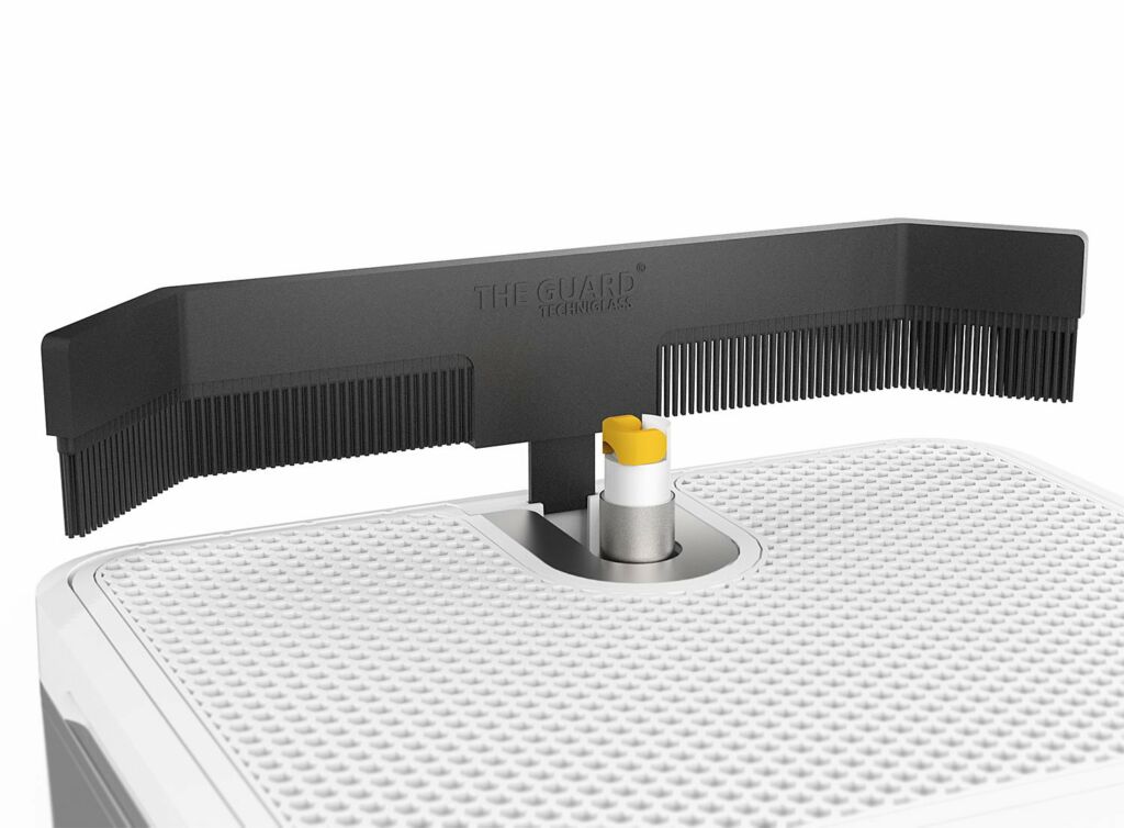 The Guard 2 Splash Curtain for the Grinder 2 | Glass House Store