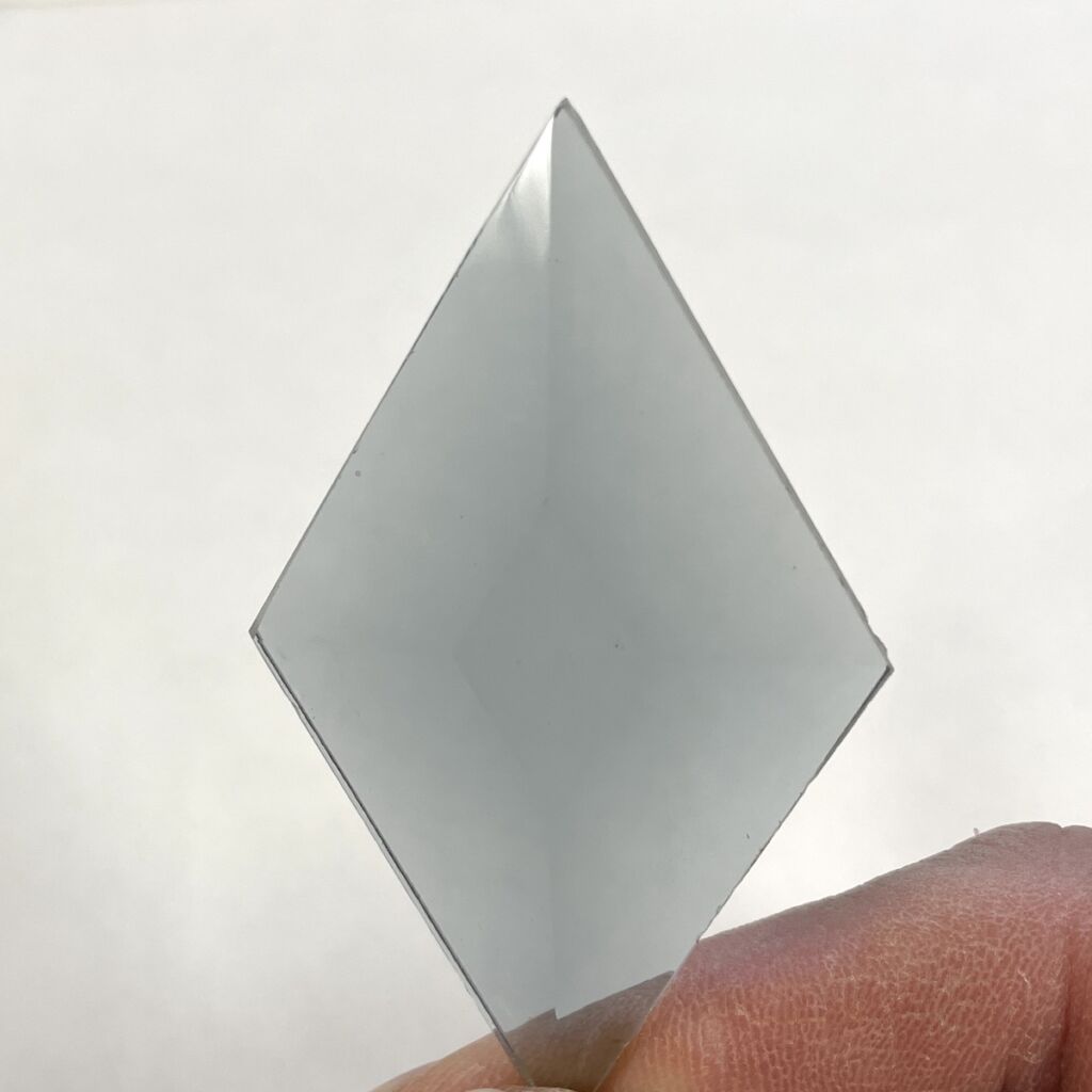 Diamond Bevel Glass -1-1/2″ x 2-1/2″ Colored | Glass House Store